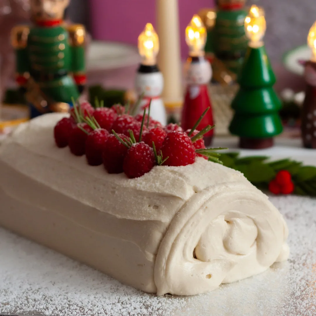 Yuletide Log Chocolate Yule Log Cake Recipe! A Bûche De Noël With