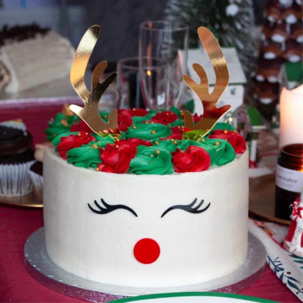 Reindeer Cake - Mimi's Bakehouse